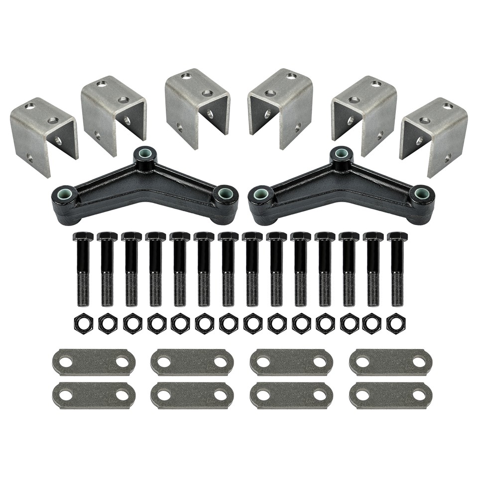 Trailer Leaf Spring Hanger Kit For Double Eye Springs Tandem Axle ...