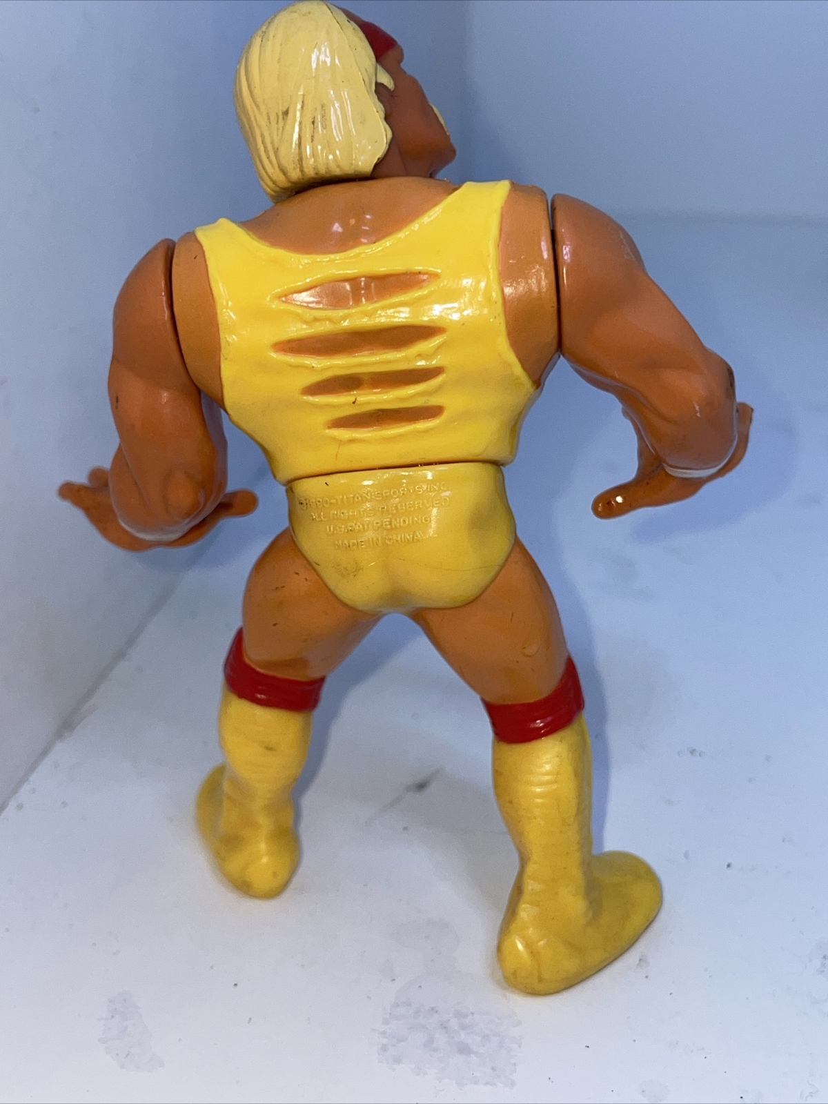 6 Vintage Wrestling Figures 2 Remco AWA Wrestler, 1 Galoob, 3 Titan ...
