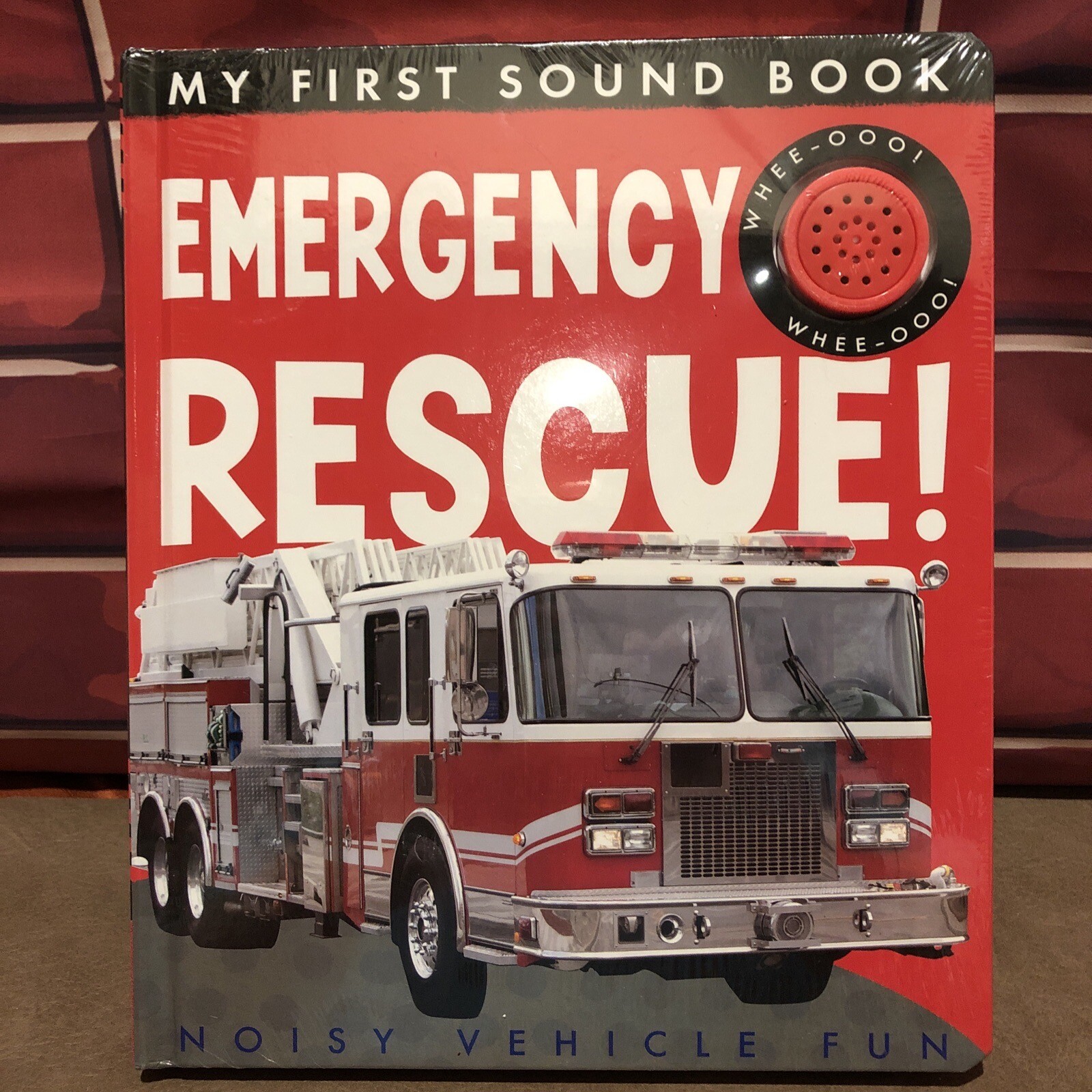 Lot Of 2 Fire Engine Board Book Emergency Rescue My First Sound Book ...