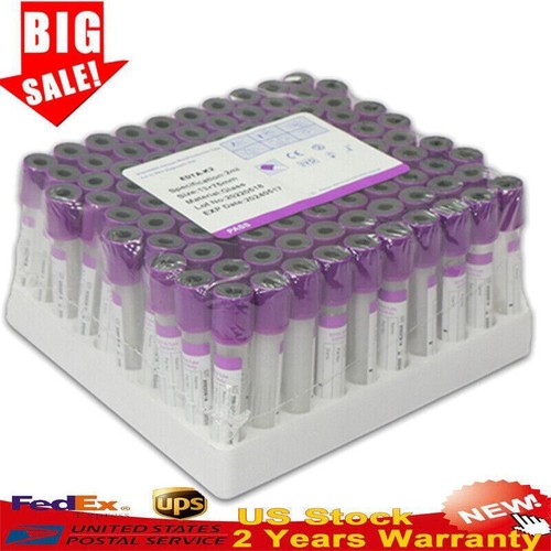 100pcs 2ml Glass Vacuum Blood Collection Tubes for Lab Use | eBay