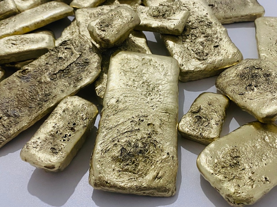200 Grams Scrap Gold Bar For casting or bullion, for making jewelry | eBay
