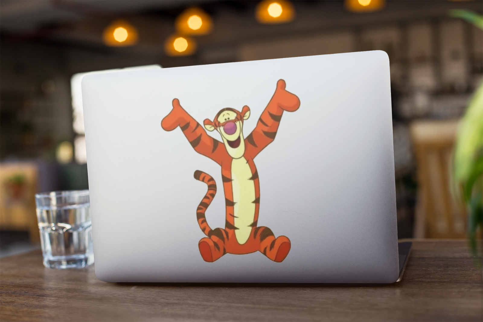 Tigger Car Vinyl Window Decal Cartoon Laptop Desk Sticker | eBay