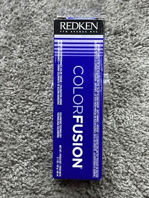 REDKEN COLOR FUSION C-LOCK COOL FASHION HAIR COLOR CREAM *4Rb RED/brown ...
