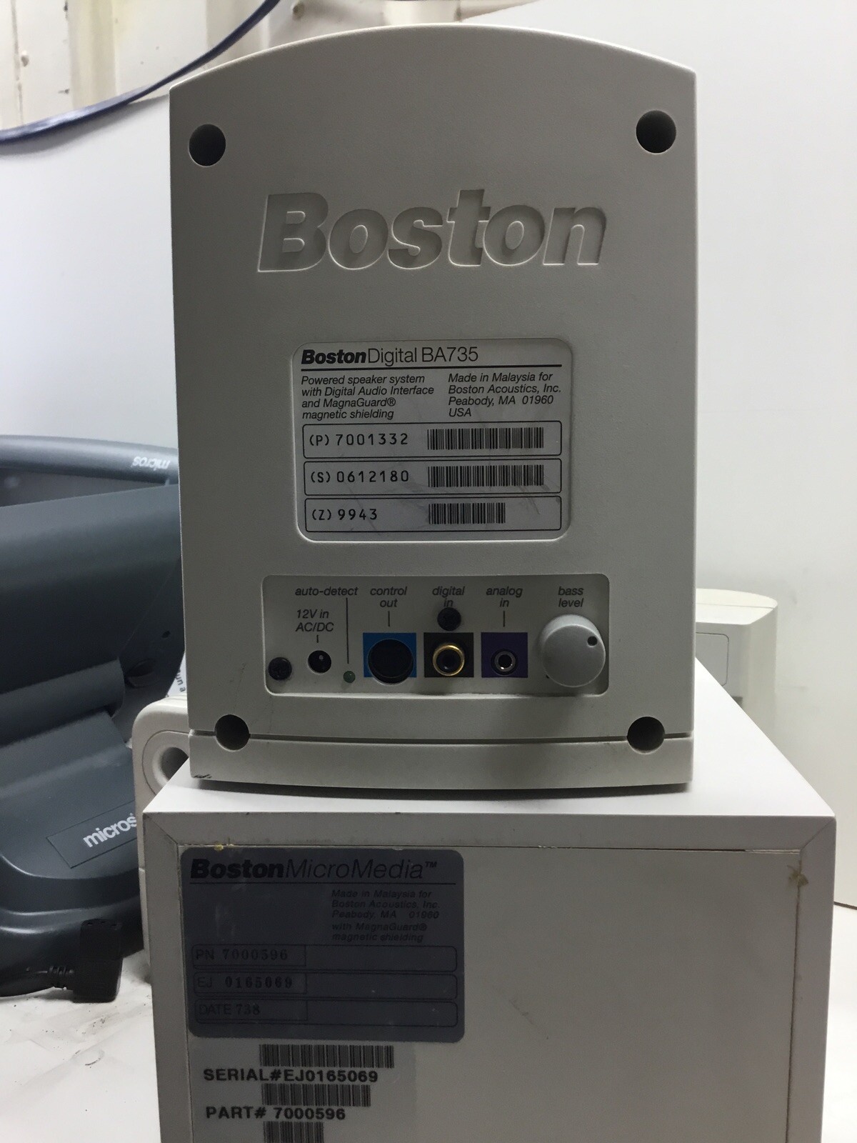 Boston Micro Media System, Boston BA735 Subwoofer. Used | eBay Australia