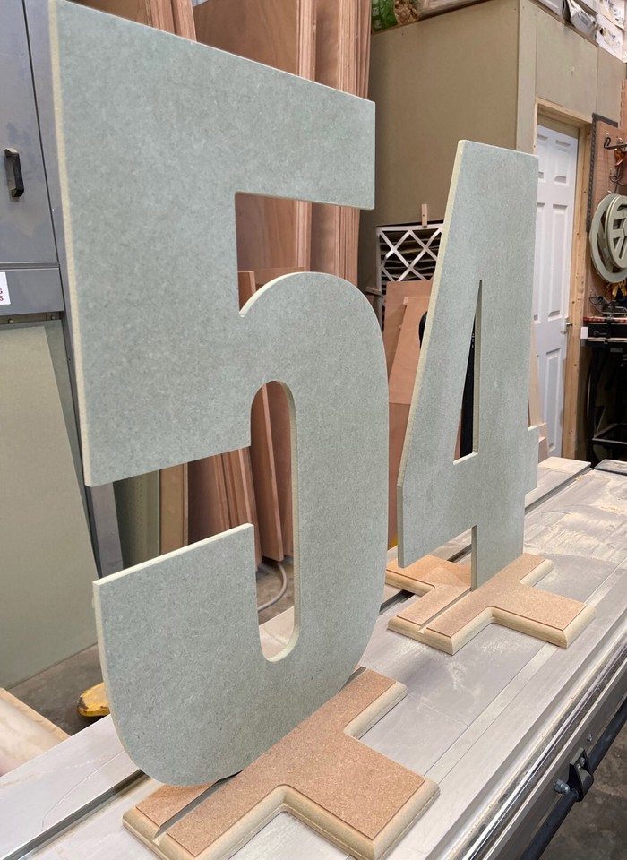 Large 60cm Wooden Letters & Numbers (9mm MDF) Craft Extra Large Signs ...
