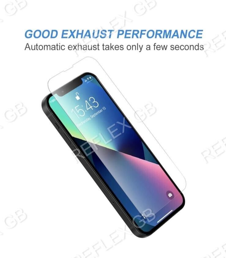 Tempered Glass Screen Protector iPhone 17 16 15 14 13 12 11 XR XS Pro ...