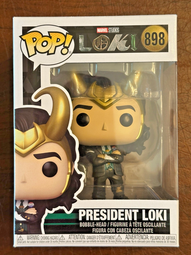 President Loki Funko 2021 Pop #898 Marval Studios Vinyl Figure -75 | eBay