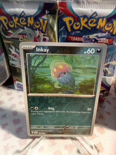 Pokémon TCG S&V Obsidian Flames Inkay 137/197 - Reverse Holo - NM | eBay UK