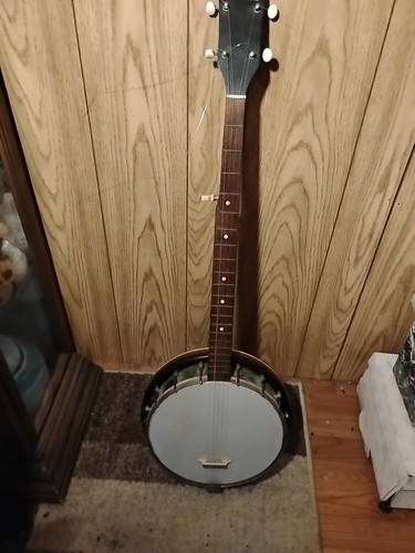 1950s/60'S Silvertone Five-String Banjo. Closed Back. Ready to Play ...