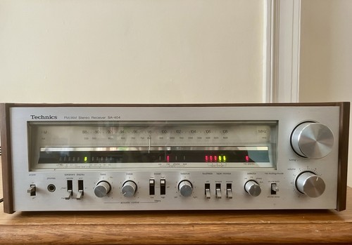 Technics SA-404 Vintage AM/FM Stereo Receiver Amplifier | eBay