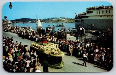 Easter Parade Hamilton Bermuda Flower Floats Unposted Postcard | eBay
