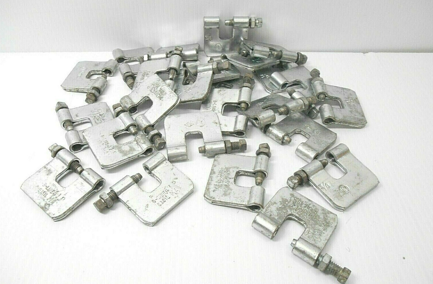 Lot of 50 Cooper B-Line B351L-3/8-Zn 3/8″ Zinc Beam Clamp | eBay