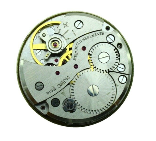 Paul Raynard MJWC R416 Used 17 Jewels Watch Movement Size 11.5''' = 26 ...