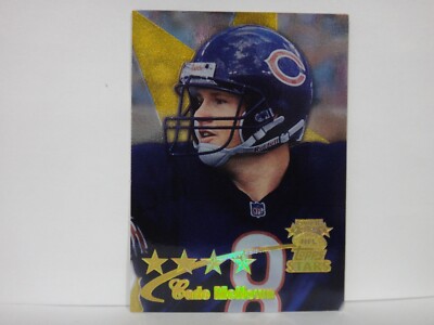 1999 Topps Stars Four Star Chicago Bears Football Card #4 Cade McNown ...