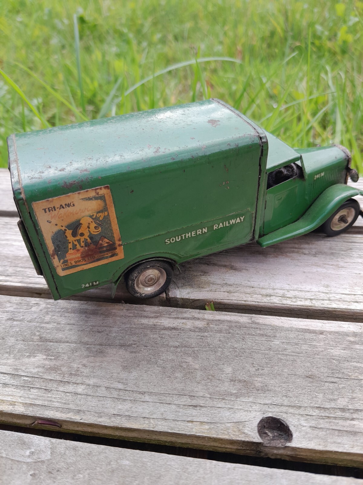 VINTAGE TRI-ANG MINIC CLOCKWORK MINIC SOUTHERN RAILWAY TRUCK | eBay