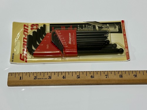 Snap-on 13pc SAE Allen Key Set Ball Hex BHS13A for sale online | eBay