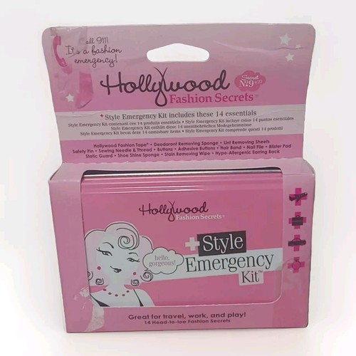 Hollywood Fashion Secrets Style Emergency Kit-Tin Complete Wardrobe ...