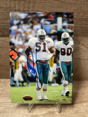 Bryan Cox Miami Dolphins Hand Signed 4x6 Photo TC46-5917 | eBay
