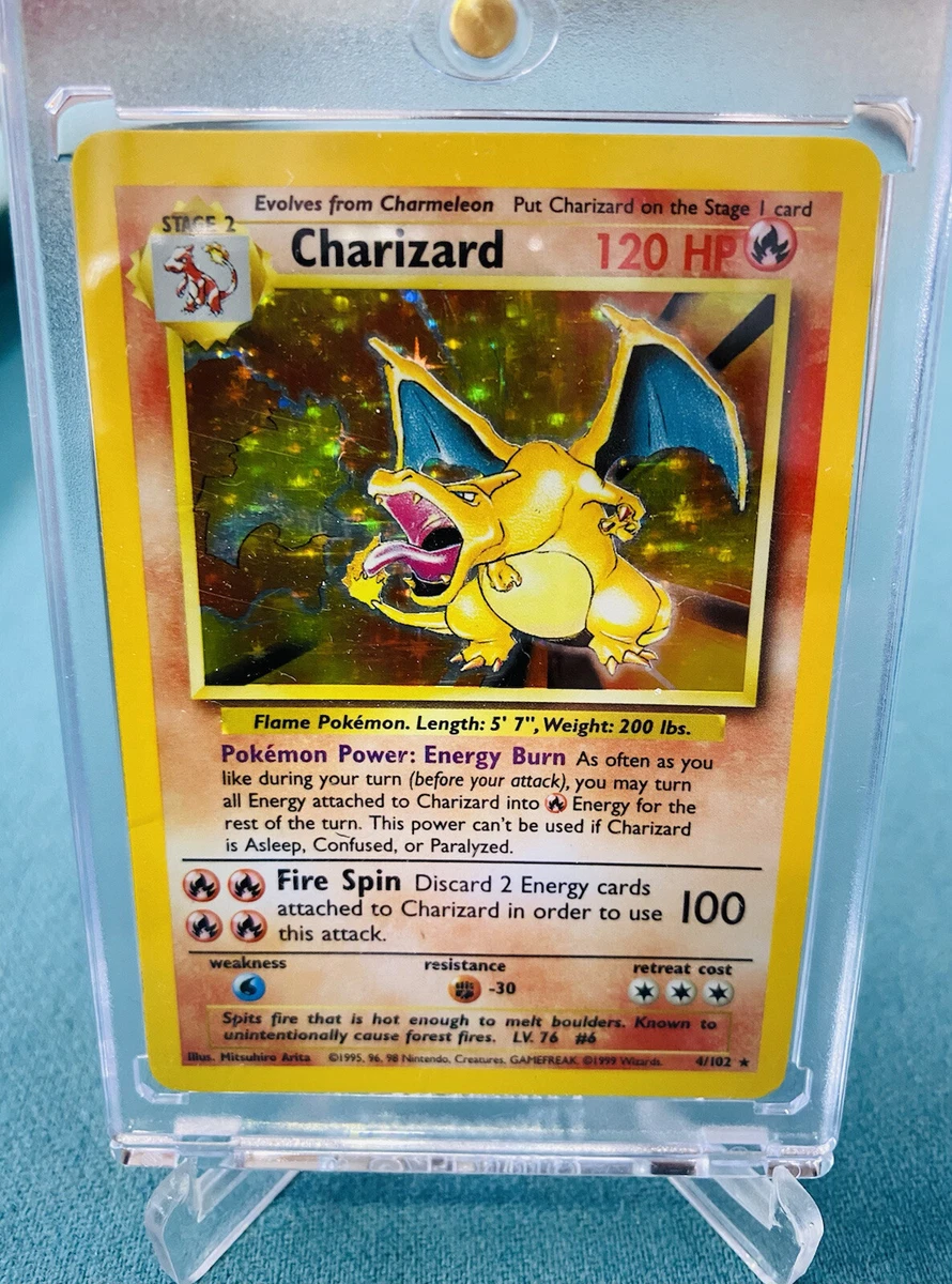 Holographic Charizard Pokemon Card