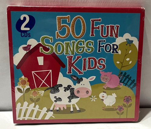 50 FUN SONGS FOR KIDS 2 CDs 50 All Time Favorites NEW SEALED | eBay