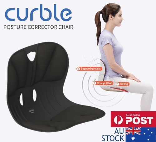 Curble Posture Corrector Seat. Premium Model. For Lower Back Pain - Jet ...