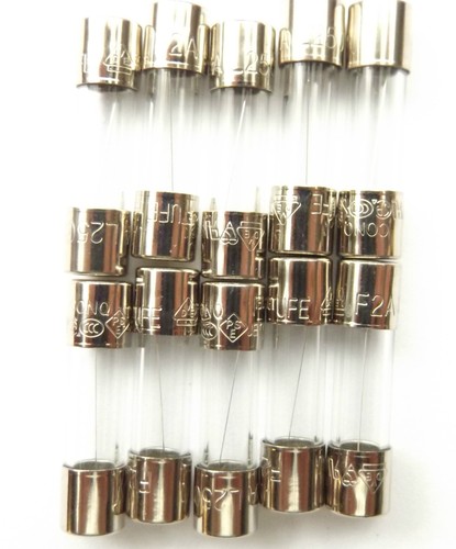 Fuse 2a 20mm LBC F2A L 250v Fast Quick Blow Glass F2a 250v F2 L 250v ...