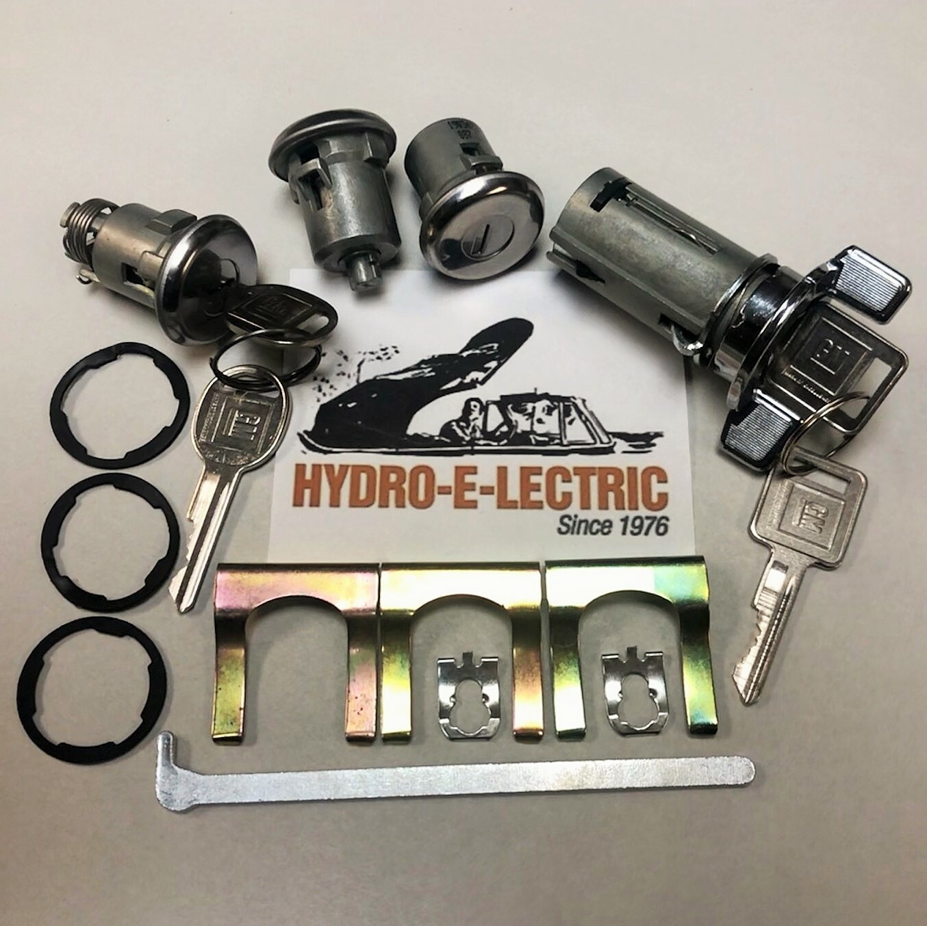 NEW 1977-1978 Impala & Caprice Ignition, Door & Trunk Lock Set with GM ...