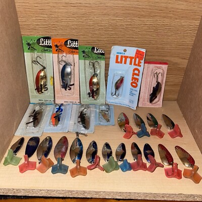 Vintage Acme Little Cleo Wigl-Lure Spoons Bait Tackle Fishing Lures ...