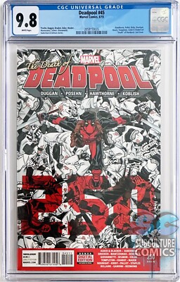 DEADPOOL #45 (250) - THE DEATH OF DEADPOOL - LAST ISSUE - MARVEL 2015 ...