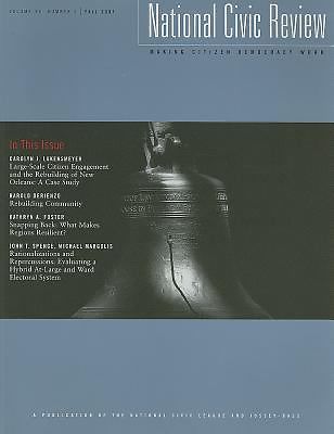 JB Ncr Single Issue National Civic Review Ser.: National Civic Review ...