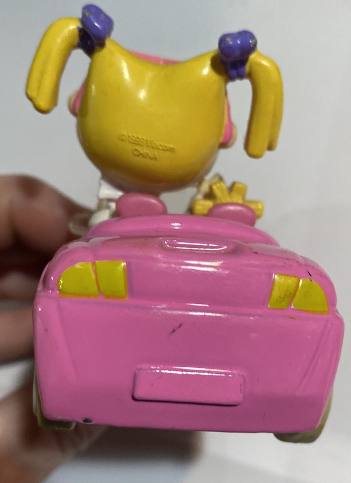 Vintage 1999 Rugrats Angelica & Cynthia Diecast Car Viacom Nickelodeon ...