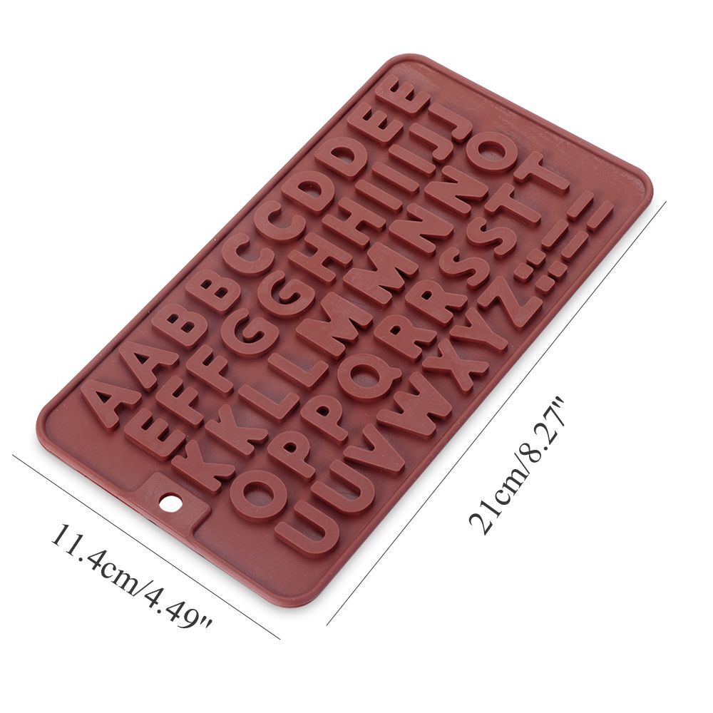 Truffle Number Letter Baking Tool Cake Molds Chocolate Mould Silicone ...