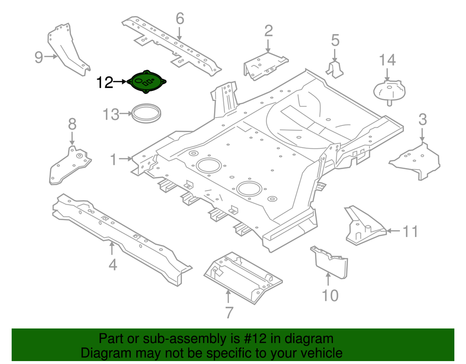 Genuine Nissan Inspection Cover 74848-5AA0F | eBay