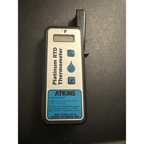 Atkins 36036-F Platinum RTD Thermometer with Case | eBay