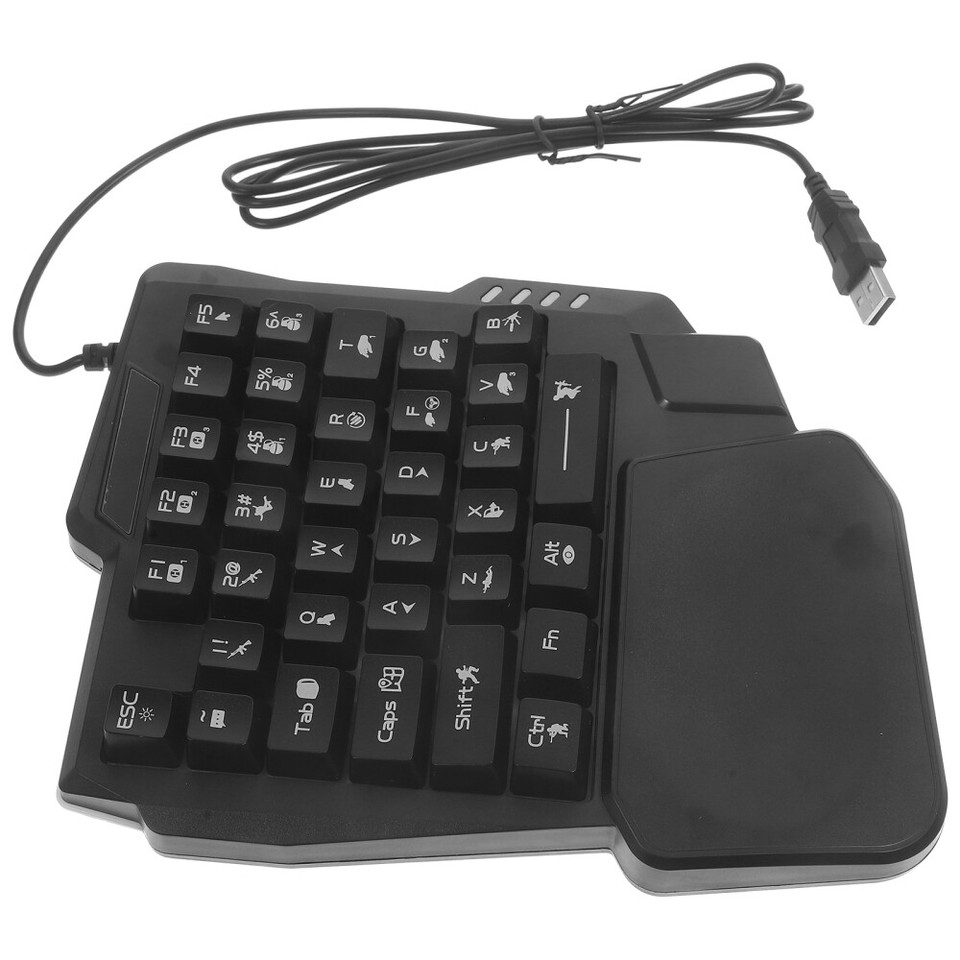 Gaming Keyboard Mechanical Gaming Keypad Half Keyboard Gaming Gaming ...