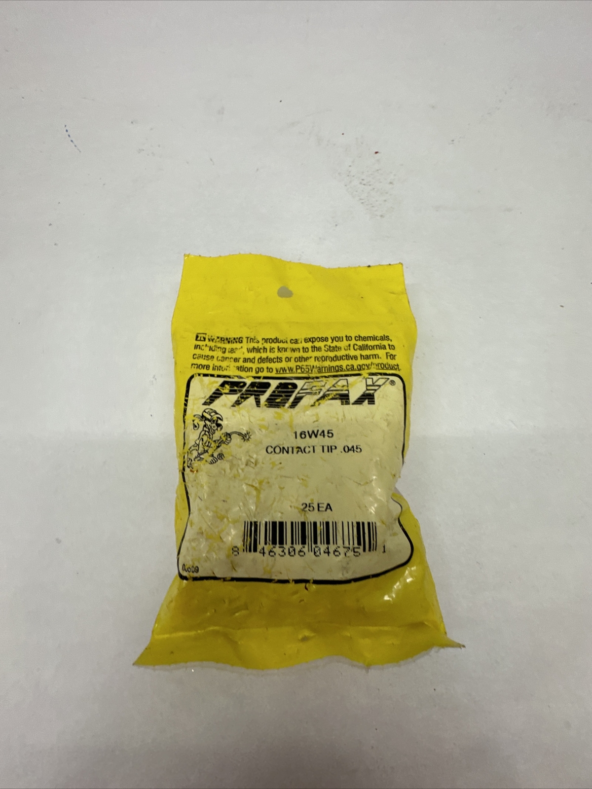 Profax .045 16W45 MIG Contact Welding Tips Bag of 25 for sale online | eBay