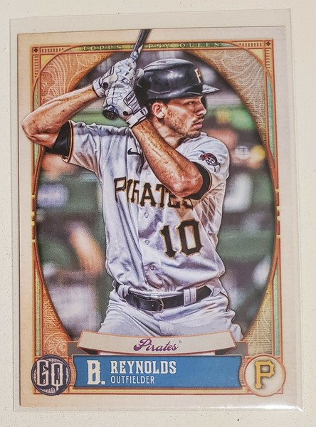 2021 Topps Gypsy Queen - Team Script Font Swap #142 Bryan Reynolds for ...