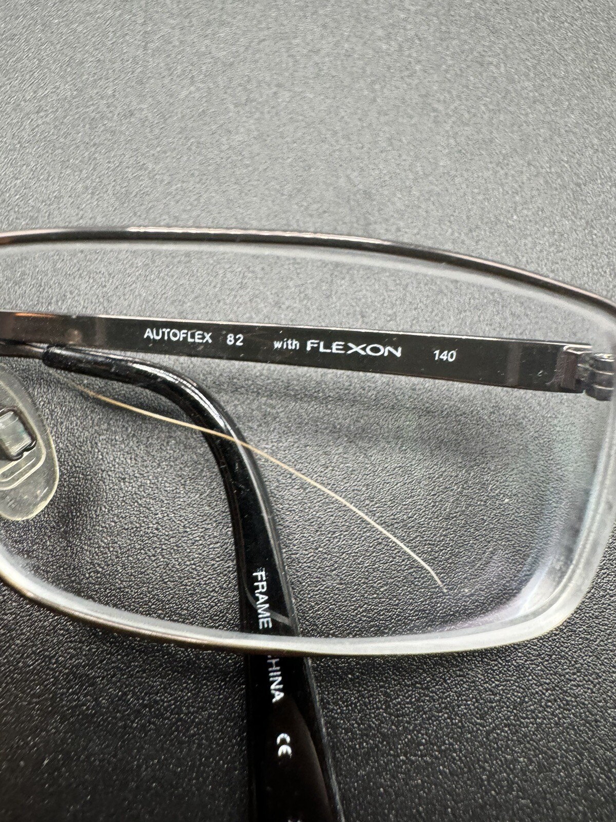 Marchon Eyeglasses Frames Mens AUTOFLEX 82 with Flexon Gunmetal 54-29 ...