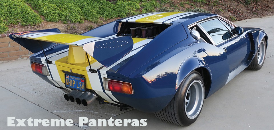 Extreme Panteras Book Foreword by Tom Tjaarda DeTomaso Pantera DeTomaso ...