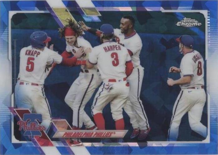 2021 Topps Chrome Sapphire Edition - Philadelphia Phillies #428 for ...