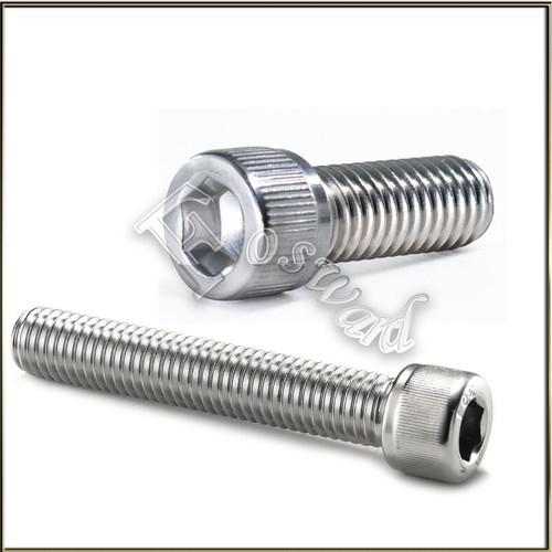 M1.4 to M10 Stainless Hex Drive Allen Socket Cap Head Screws Bolts L ...