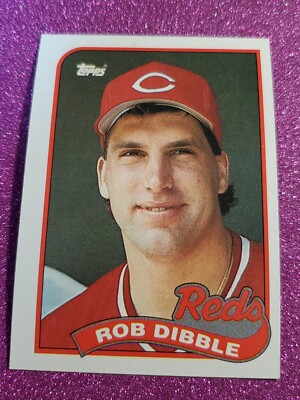 1989 Topps Cincinnati Reds Baseball Card #264 Rob Dibble Rookie | eBay