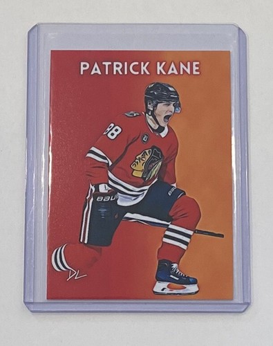 Patrick Kane Limited Edition Artist Signed Chicago Blackhawks Trading ...