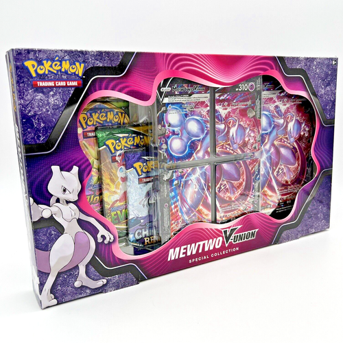 Pokémon TCG: MEWTWO V-UNION Special Collection Box * FACTORY SEALED | eBay
