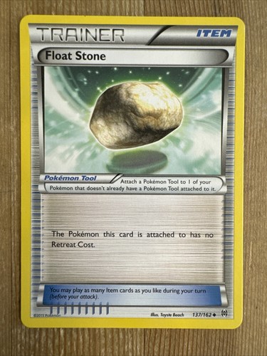 Float Stone - 137/162 - Uncommon BREAKThrough - Pokemon Card - LP | eBay