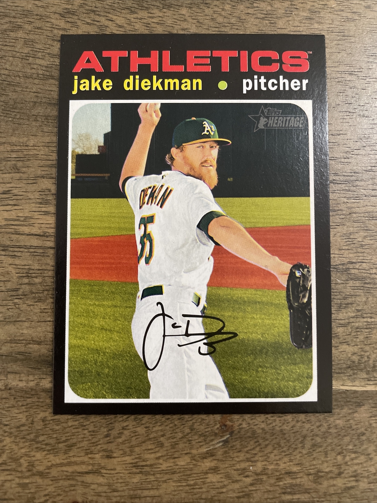2020 Topps Heritage #645 Jake Diekman NM | eBay
