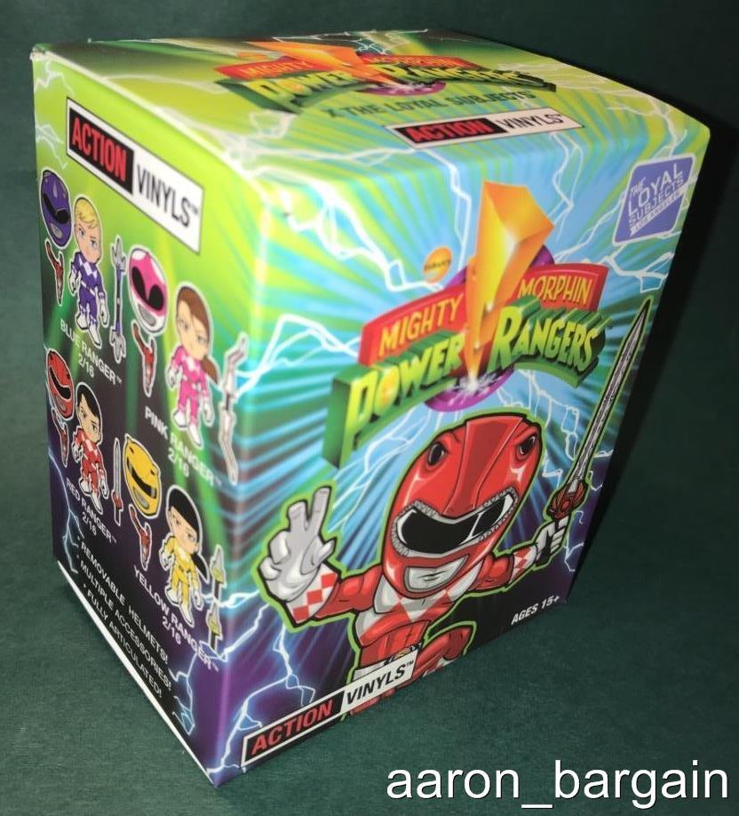 Mighty Morphin Power Rangers Mystery Figure Blind Box Loyal Subjects ...