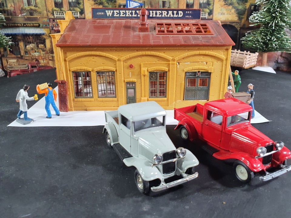 HO Scale Building Printing Station, Warehouse, Factory Substation ...