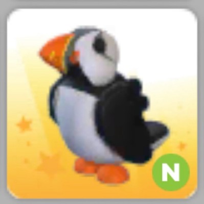 Adopt Neon Puffin NO POTION - SUPER RARE - Adopt From ME***SAME DAY ...