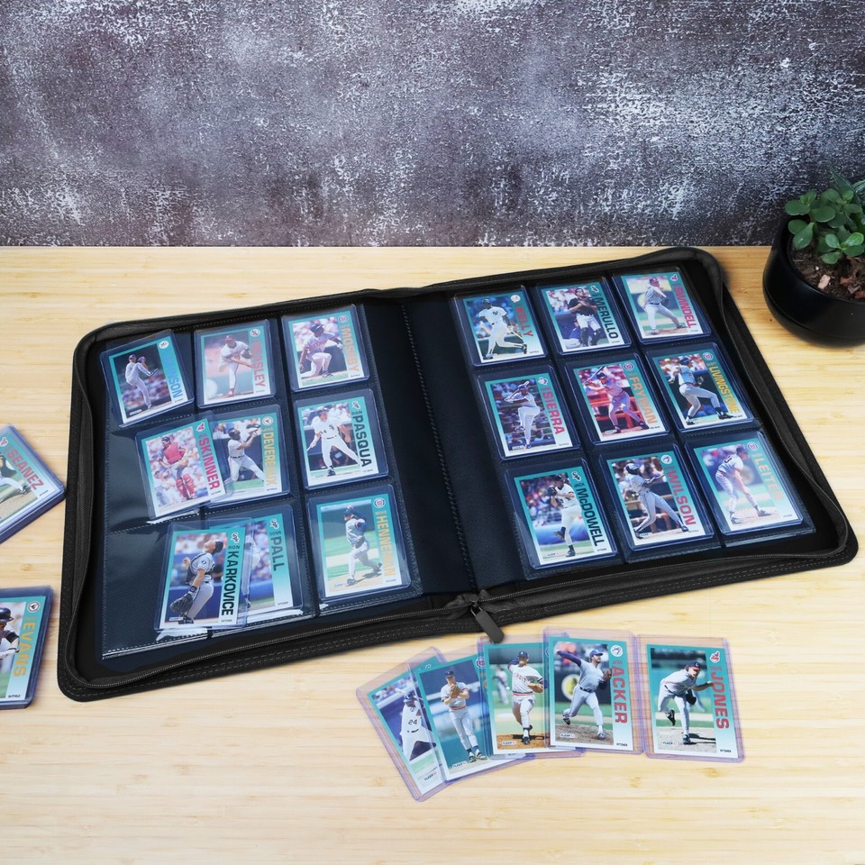 BCW 9-Pocket LX Album - Toploaders - 9 Pocket Top Loader Binder for 252 ...